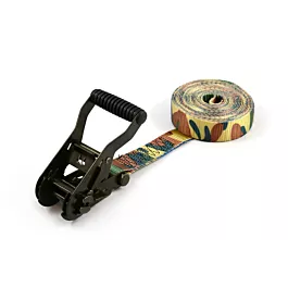 Spanband - 2,5T - 35mm - 1-delig - Ratel - Army green + Eigen label ...